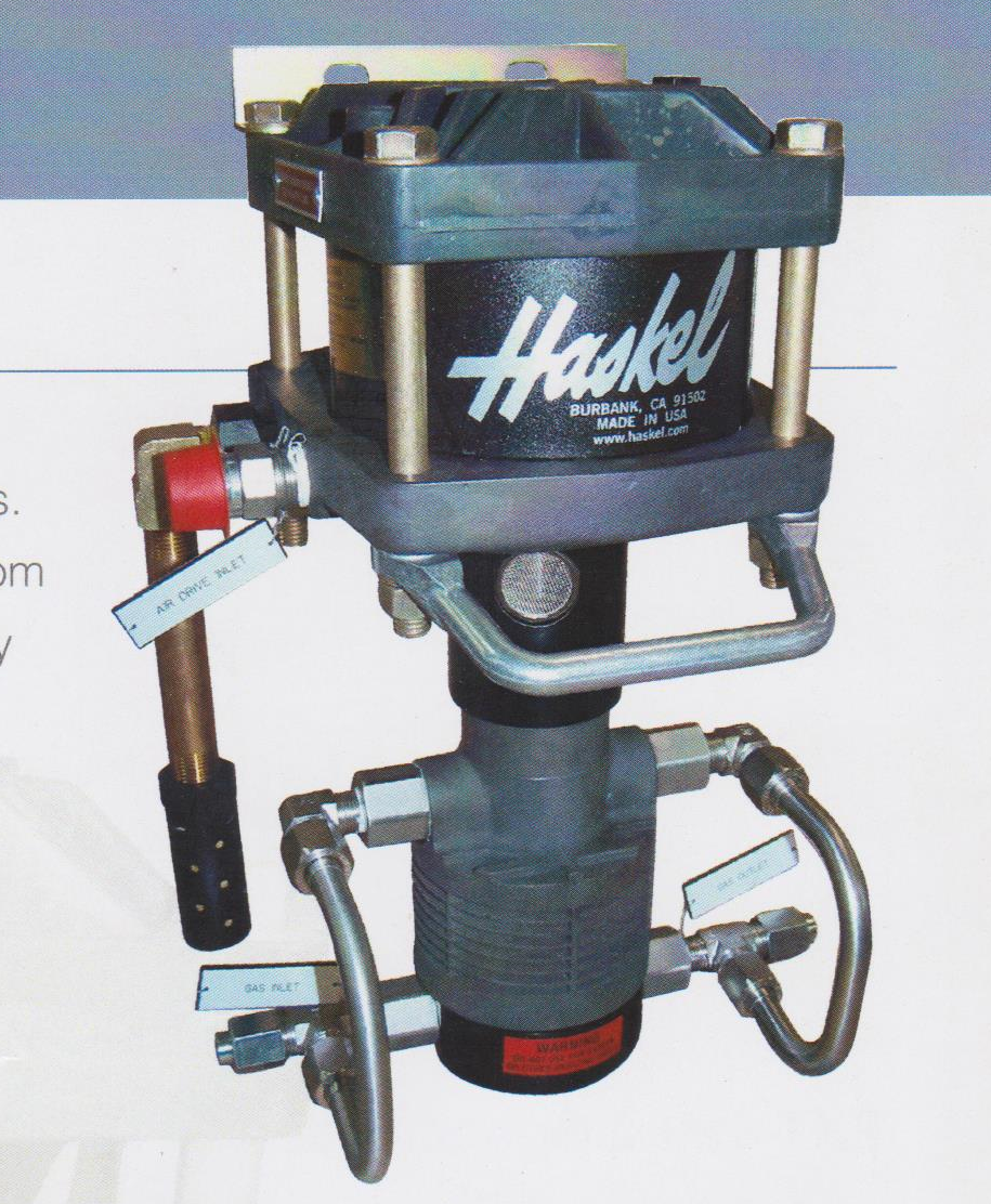 HASKEL EXT420 SINGLE STAGE PNEUMATIC RECOVERY PUMP ...