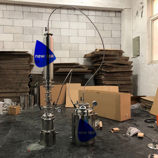 1LB Stainless Steel Jacketed Closed Loop Butane Extractor with Jackete ...